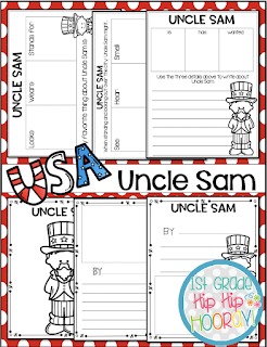1st Grade Hip Hip Hooray!: Uncle Sam...Celebrate on September 13th
