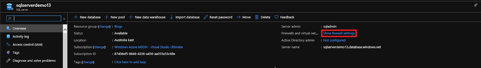 Anupama Natarajan: Data Platform Tips 34 - Manage firewall settings in ...