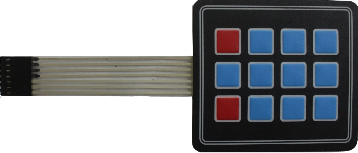 4x3 matrix keypad interfacing with micrcontroller and Mikro C - MINA ...