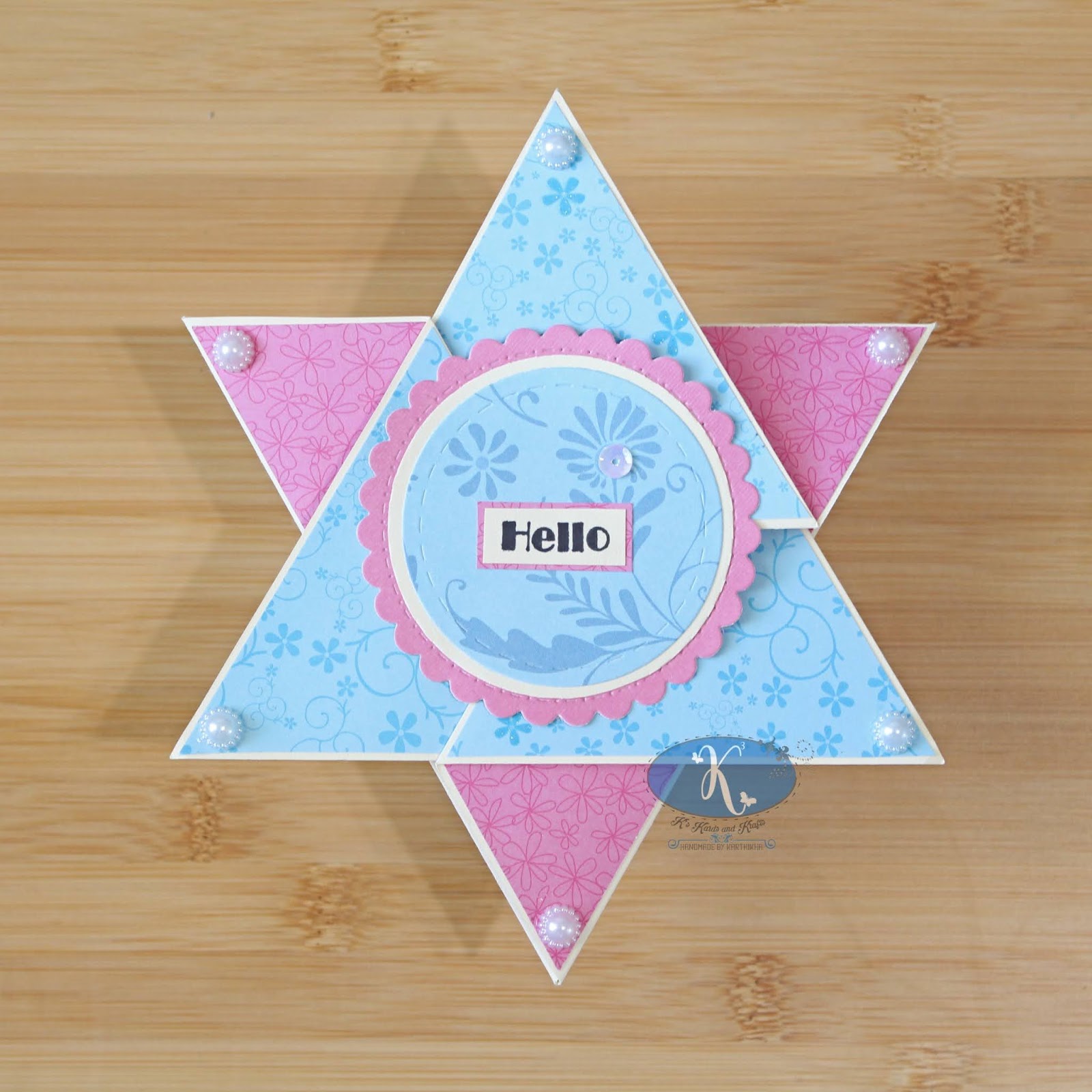 Star Fold Card