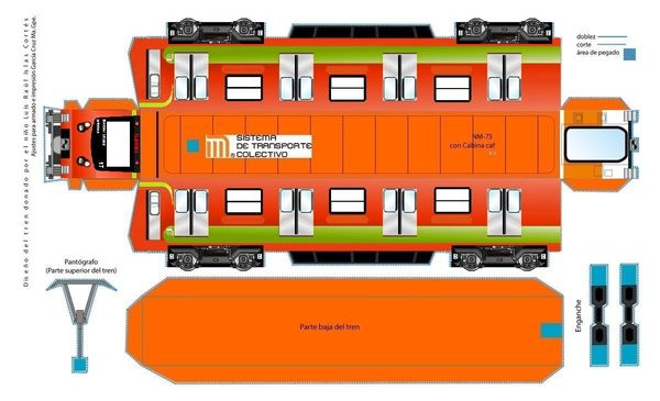 TRENES ARMABLES CDMX (OFICIAL) : FE-10