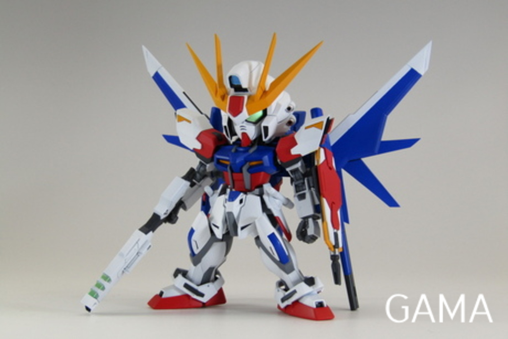 Custom Build: SD x HG Build Strike Gundam Full Package