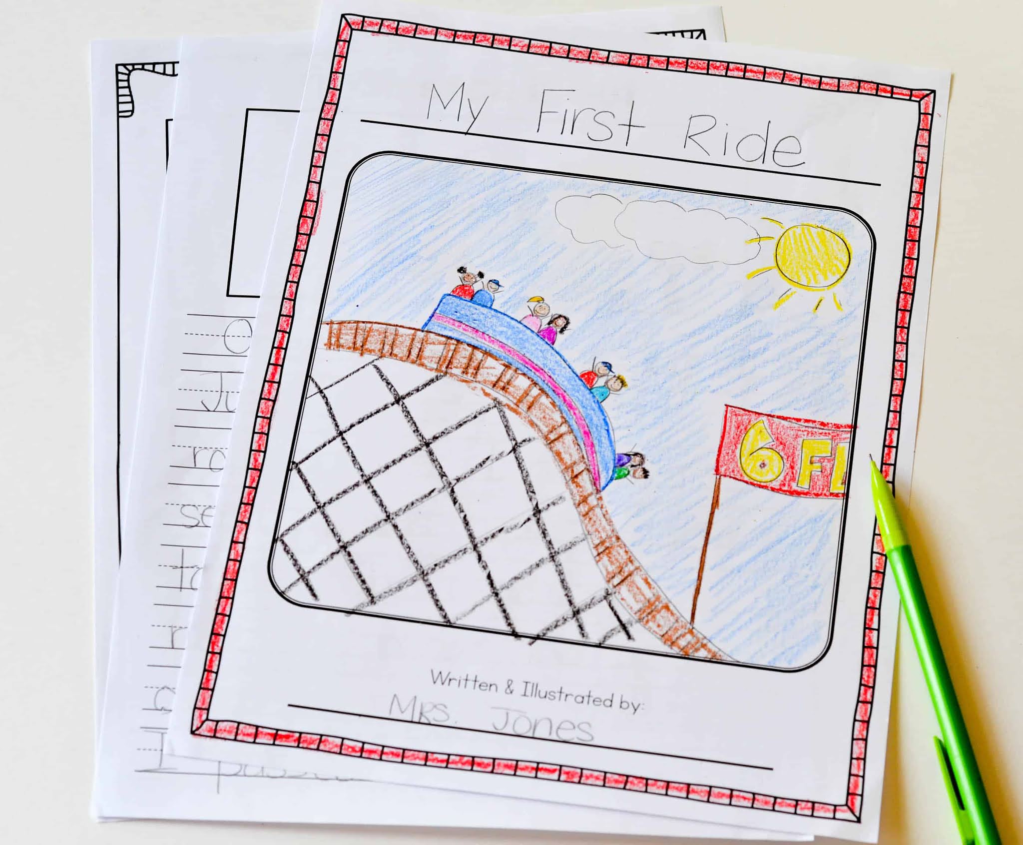 Personal Narrative Examples 1St Grade - Birthday Letter