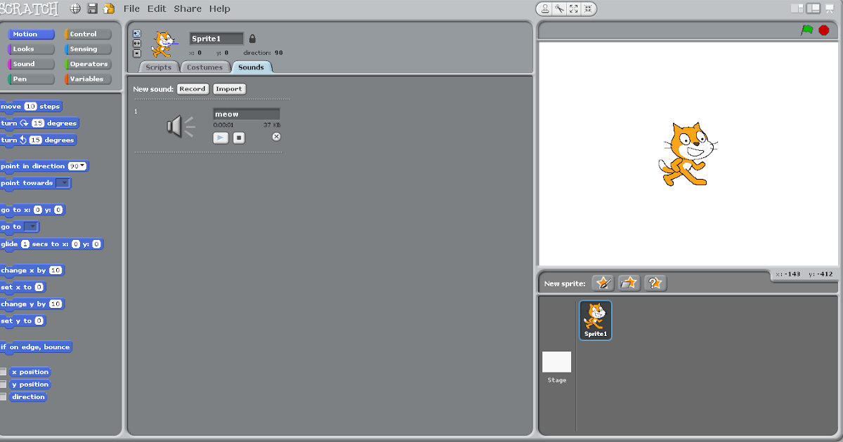 Area BRDL: Mengenal Pemograman Visual Menggunakan Scratch