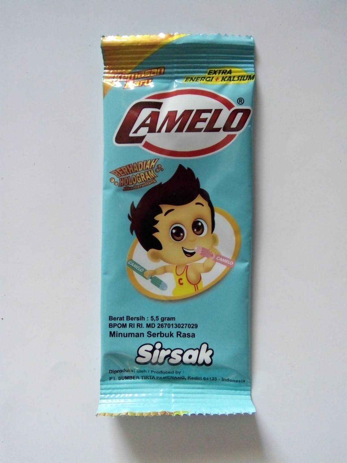 PT. SUMBER TIRTA PAMENANG: VARIAN RASA ES CAMELO