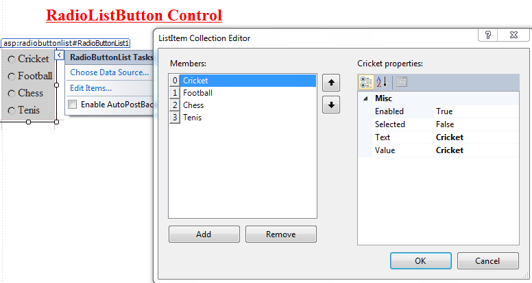 Web Forms Controls in ASP.NET(II) | MY.NET Tutorials
