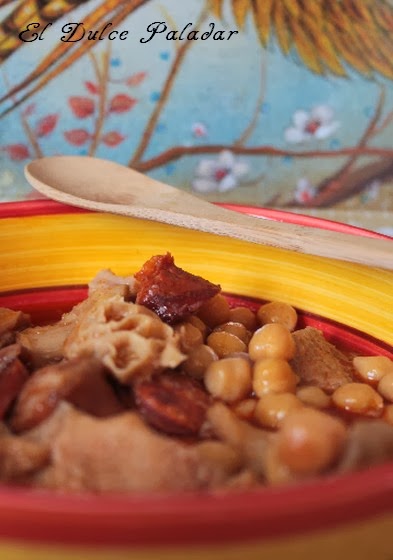 Menudo con garbanzos (cocina gaditana) - El dulce paladar