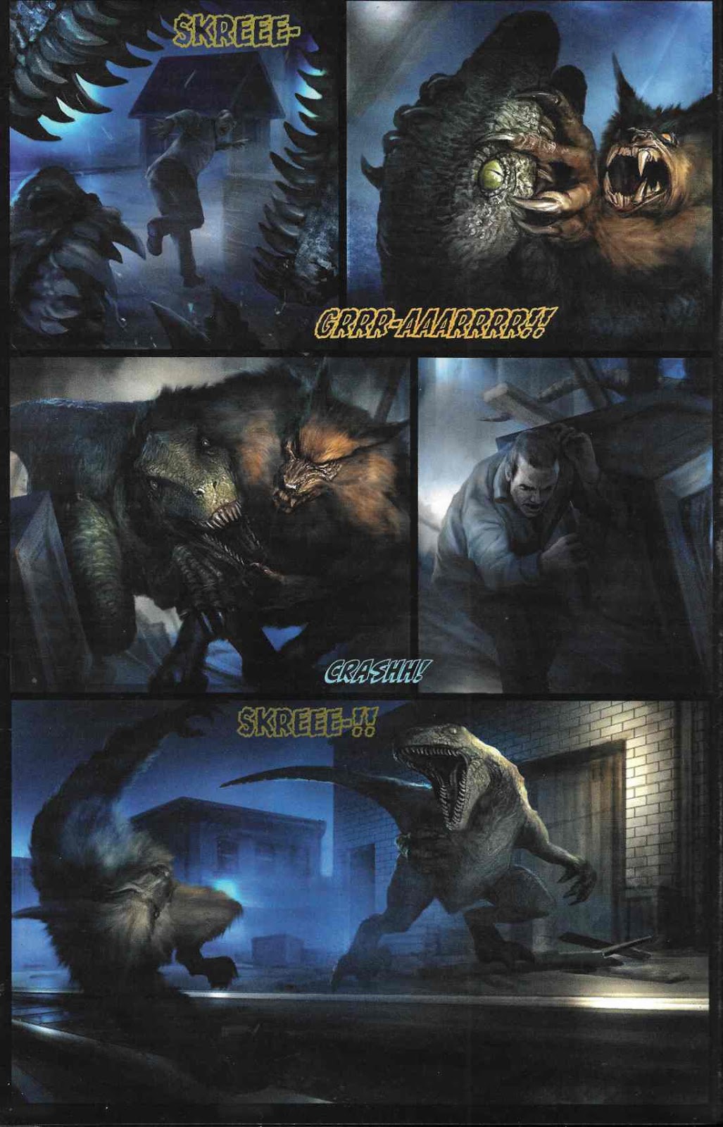 The Crapbox of Son Of Cthulhu: Dark: Werewolves vs Dinosaurs! #1