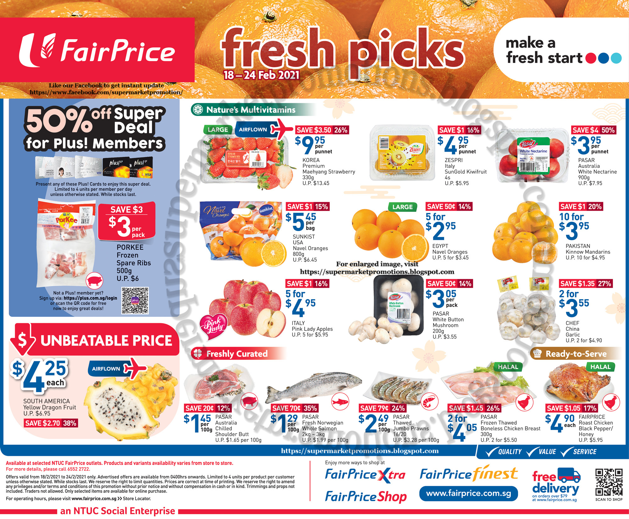 NTUC FairPrice Fresh Picks Promotion 18 - 24 February 2021 ...
