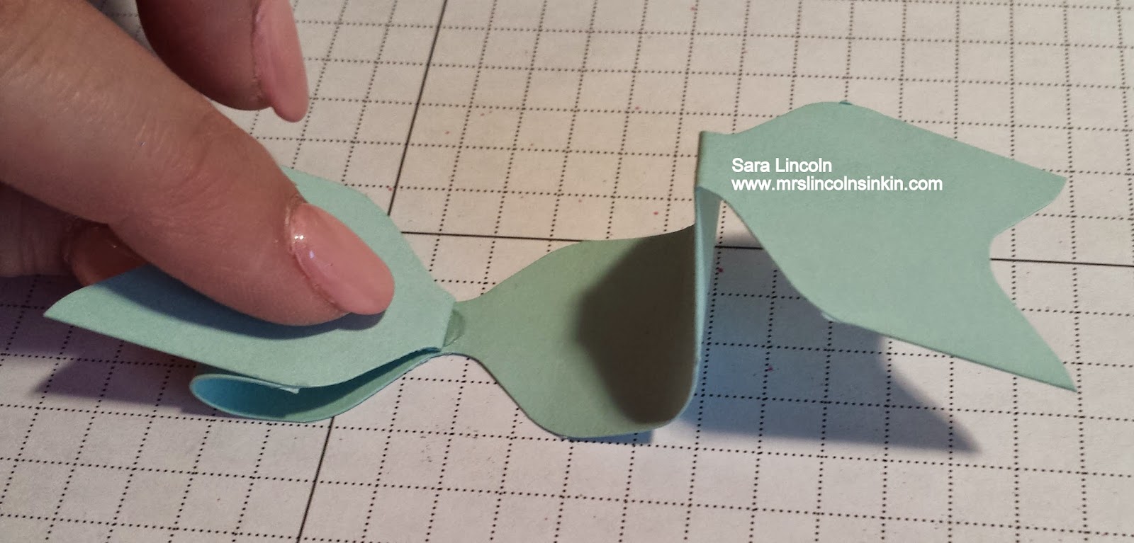 Mrs. Lincoln's Inkin: Bow with Envelope Punch Board