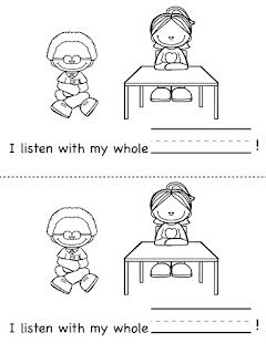 Little Owl's Teacher Treats: Whole Body Listening