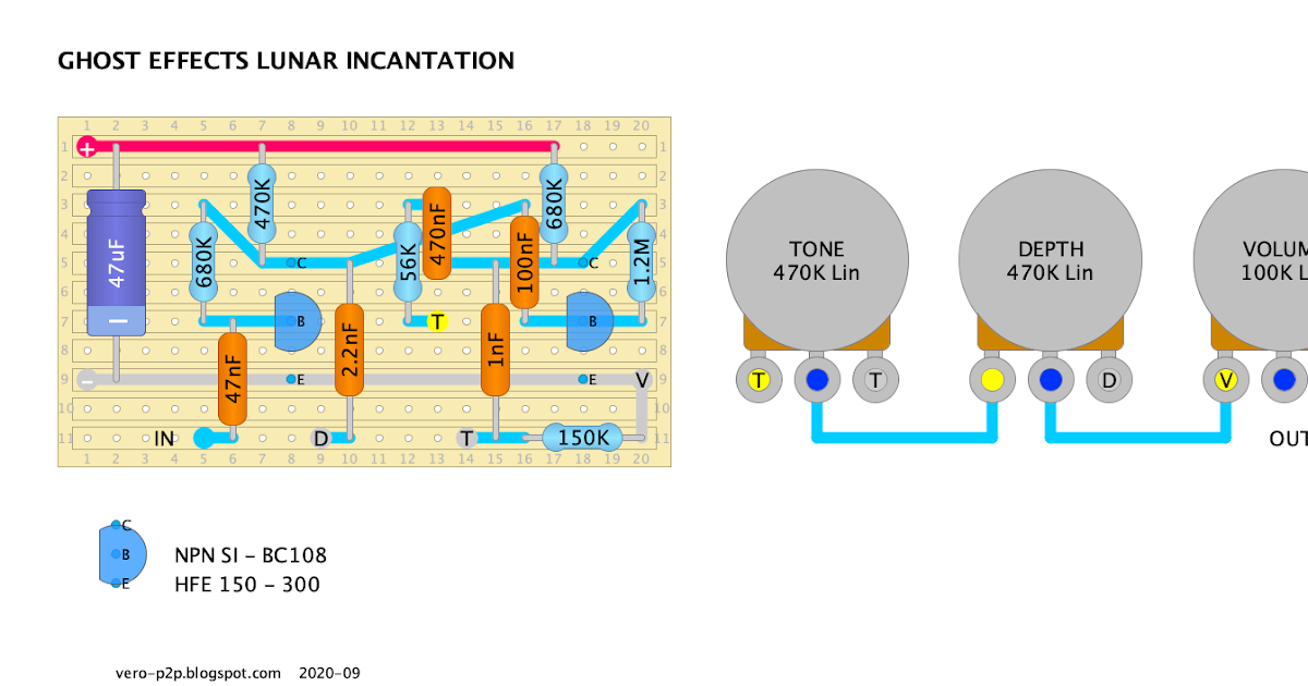 Guitar Effects - Vero - Point to Point - Tag Board Layouts: GHOST ...