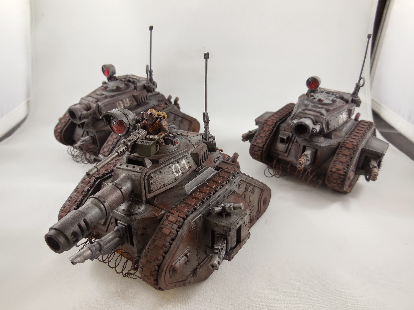 Fawcett Avenue Conscripts: More 40K Chaos Renegades - Leman Russ ...