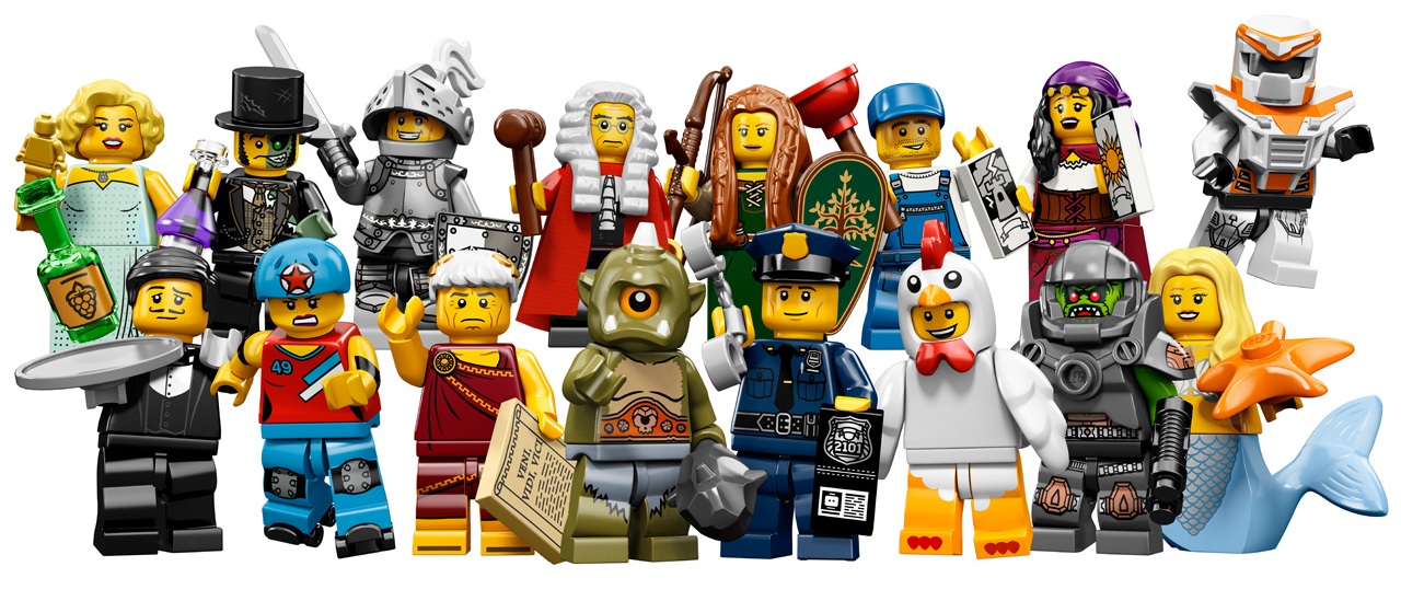 TV Brinquedos: Nova série de minifiguras Lego chega ao Brasil