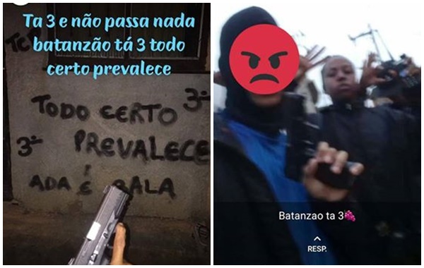 traficantes da facção Amigos dos Amigos ADA invadiram o Batan em ...