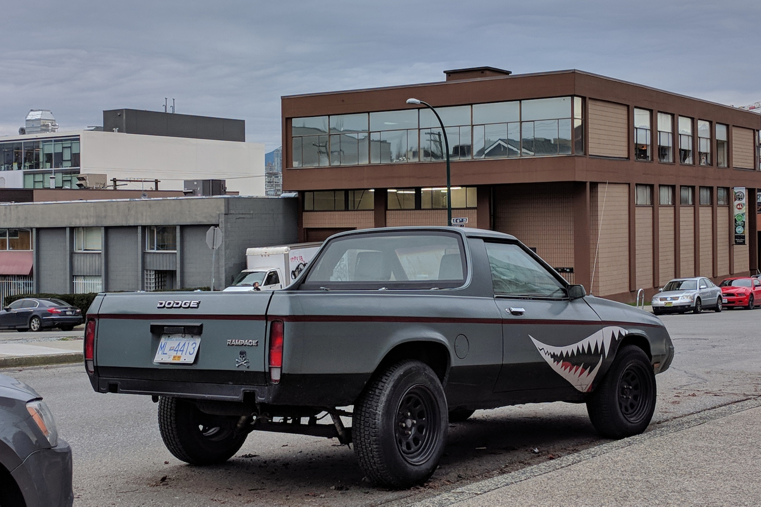 Old Parked Cars Vancouver: modified