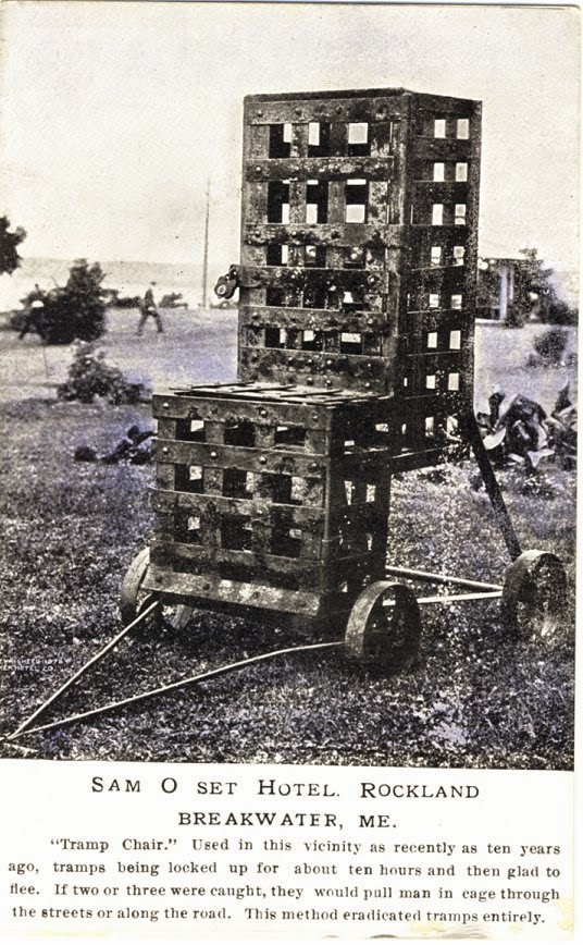 The Blog About the Postcards: The Tramp Chair