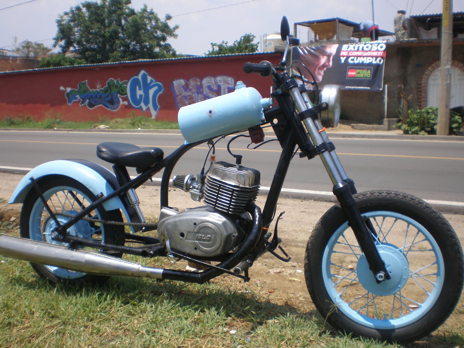 islo-pitbullgarage: ISLO BOBBER 175cc