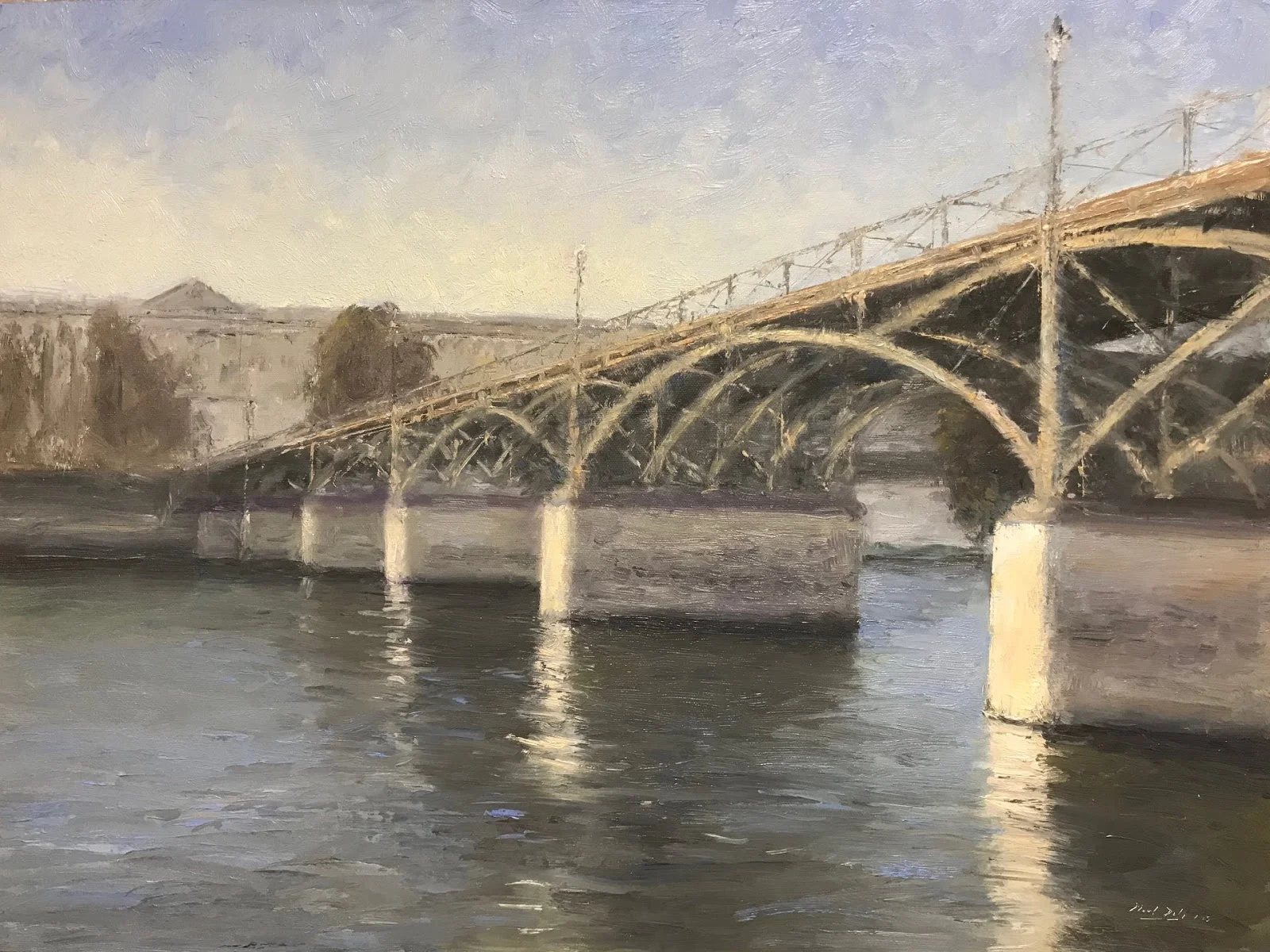 Mark Daly, 1956 | Impressionist painter | Masterpiece | Tutt'Art@