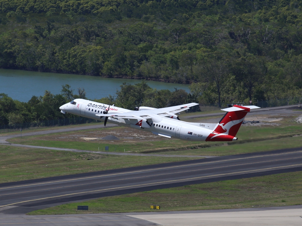 Far North Queensland Skies: QLink Q400 delivery continues south