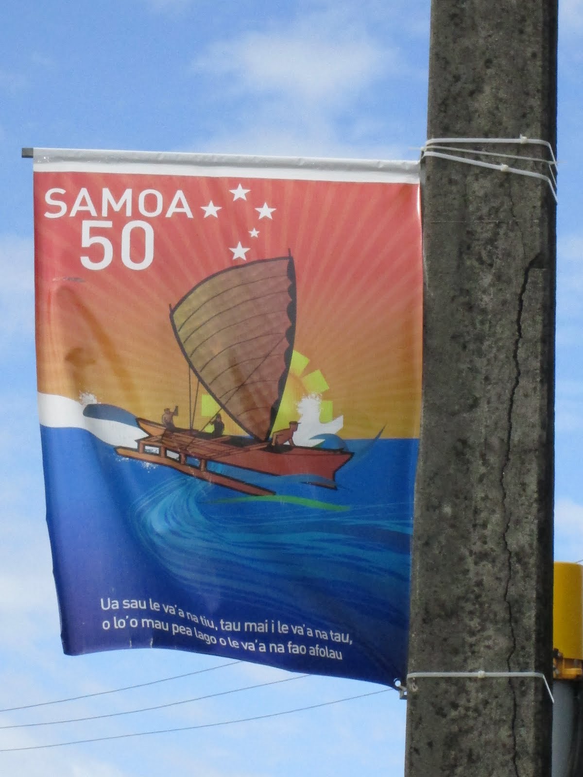 Words from the South Pacific: Happy Golden Jubilee, Samoa!