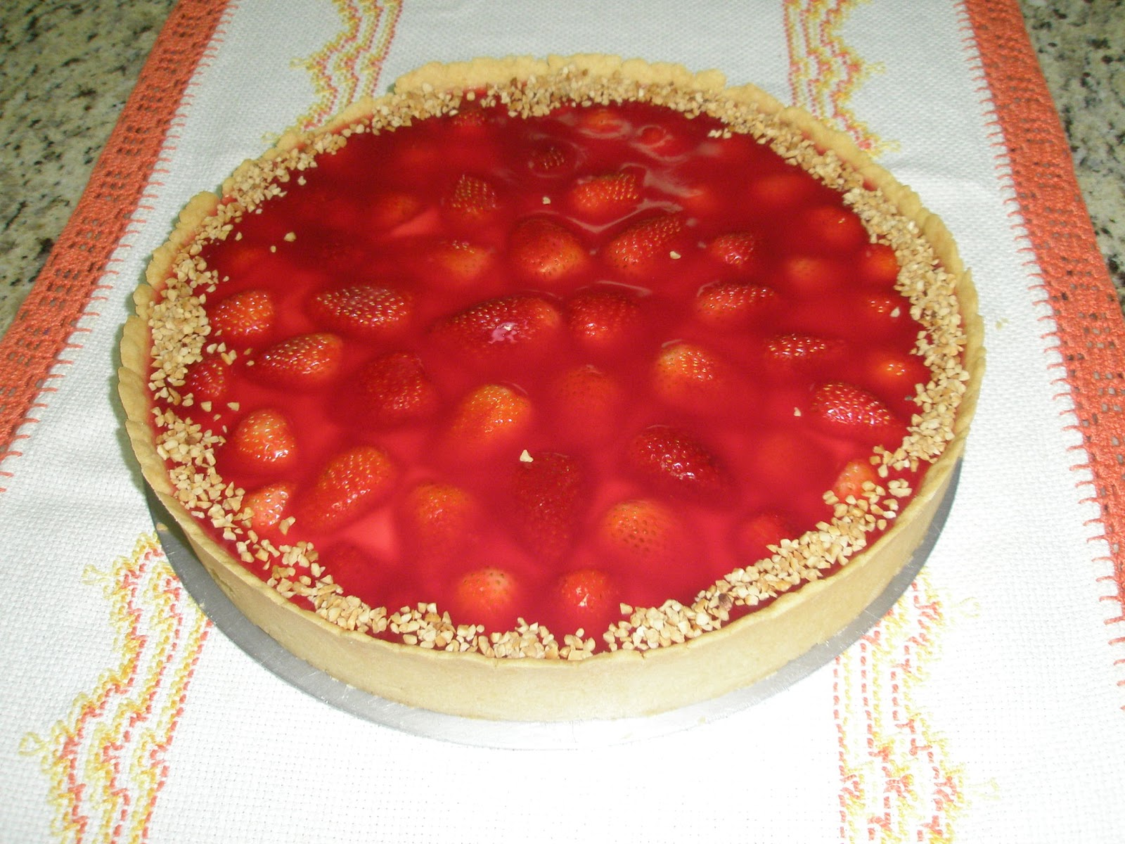 Cozinhaterapia Vovoszinha: Torta de morango