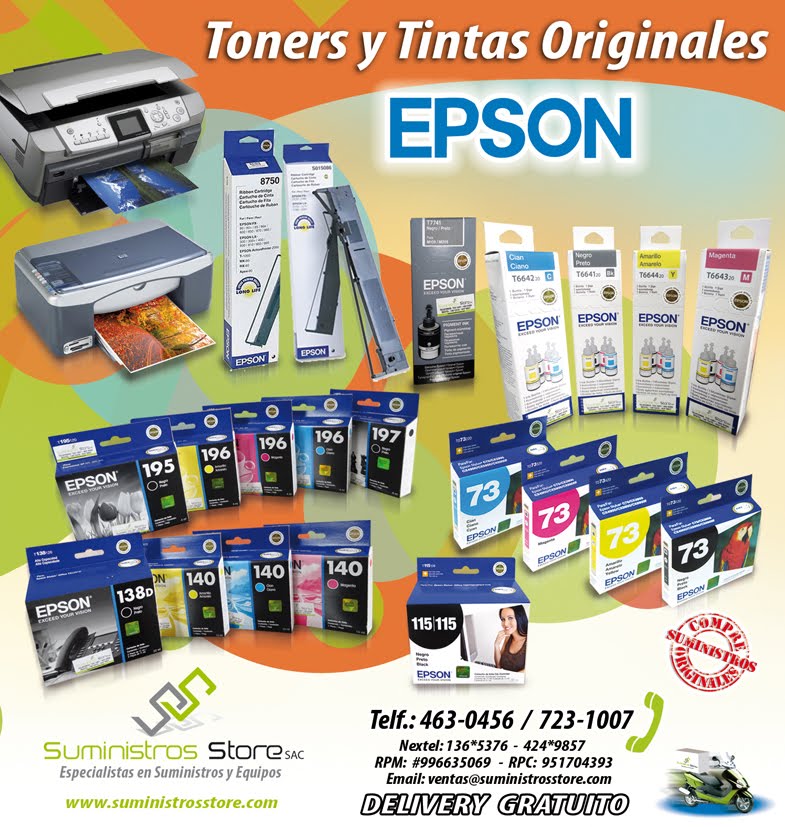 TINTAS EPSON LIMA PERU : TINTAS EPSON - BAGUA GRANDE CHACHAPOYAS ...