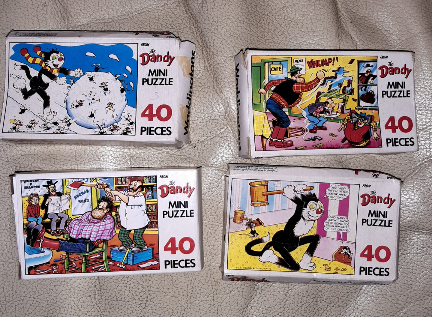 Boys Adventure Comics: UPDATED: The Beano & The Dandy jigsaws