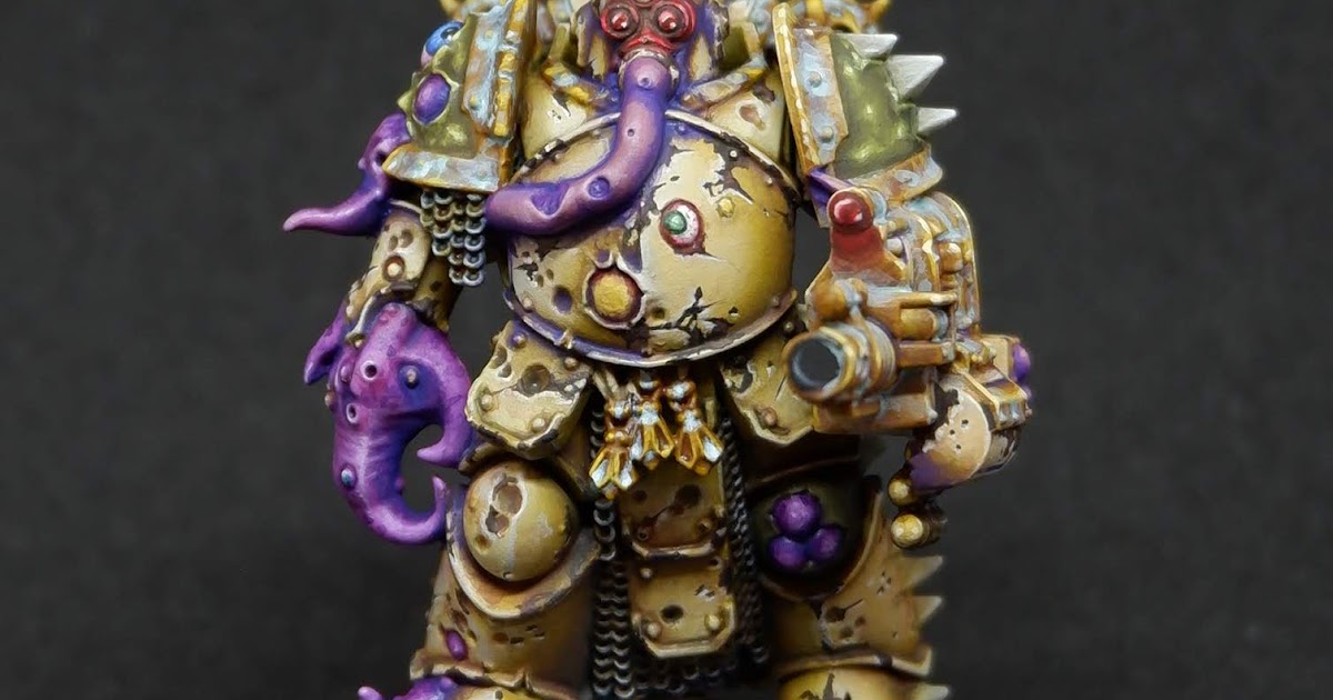 Nurgle Space Marine Warhammer 40K