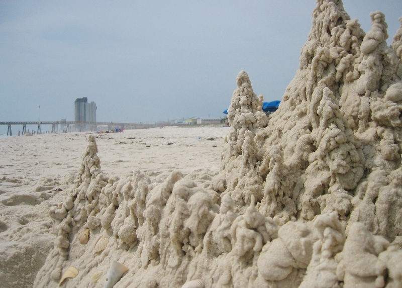 Shorty PJs: Sand Castle Building 101: The Drip Castle