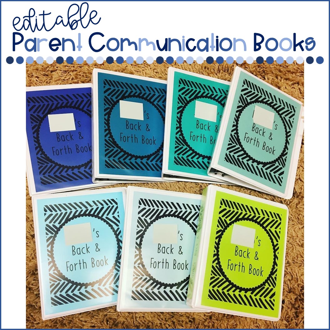 Little Miss Kim's Class: Editable Parent Contact/ Communication Log