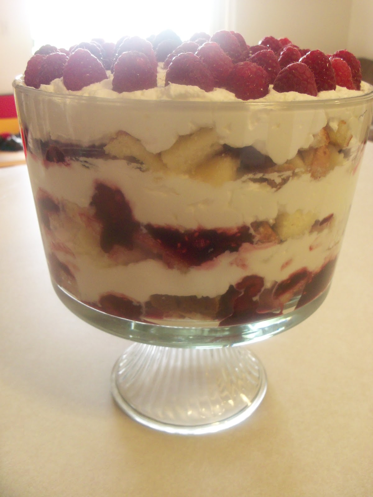 Sew Simply Kate: Lemon-Raspberry Trifle