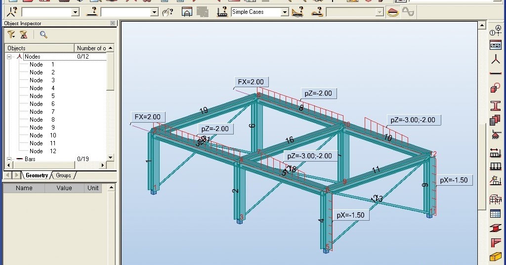3D FRAME STRUCTURE