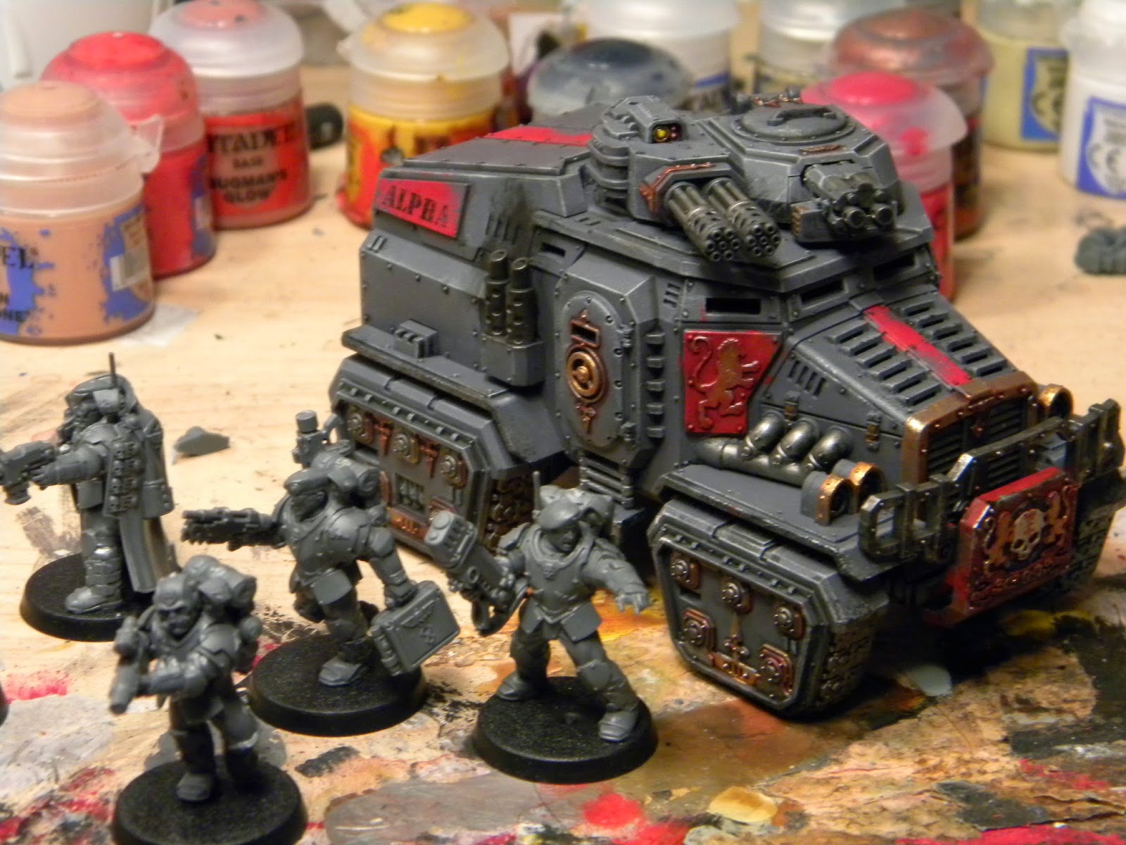 Nusquams' Blog from Nowhere: Inquisitorial Taurox WIP
