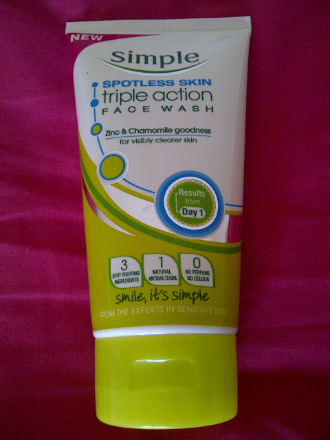 Meg's Boutique: Review- Simple spotless skincare range, part 2