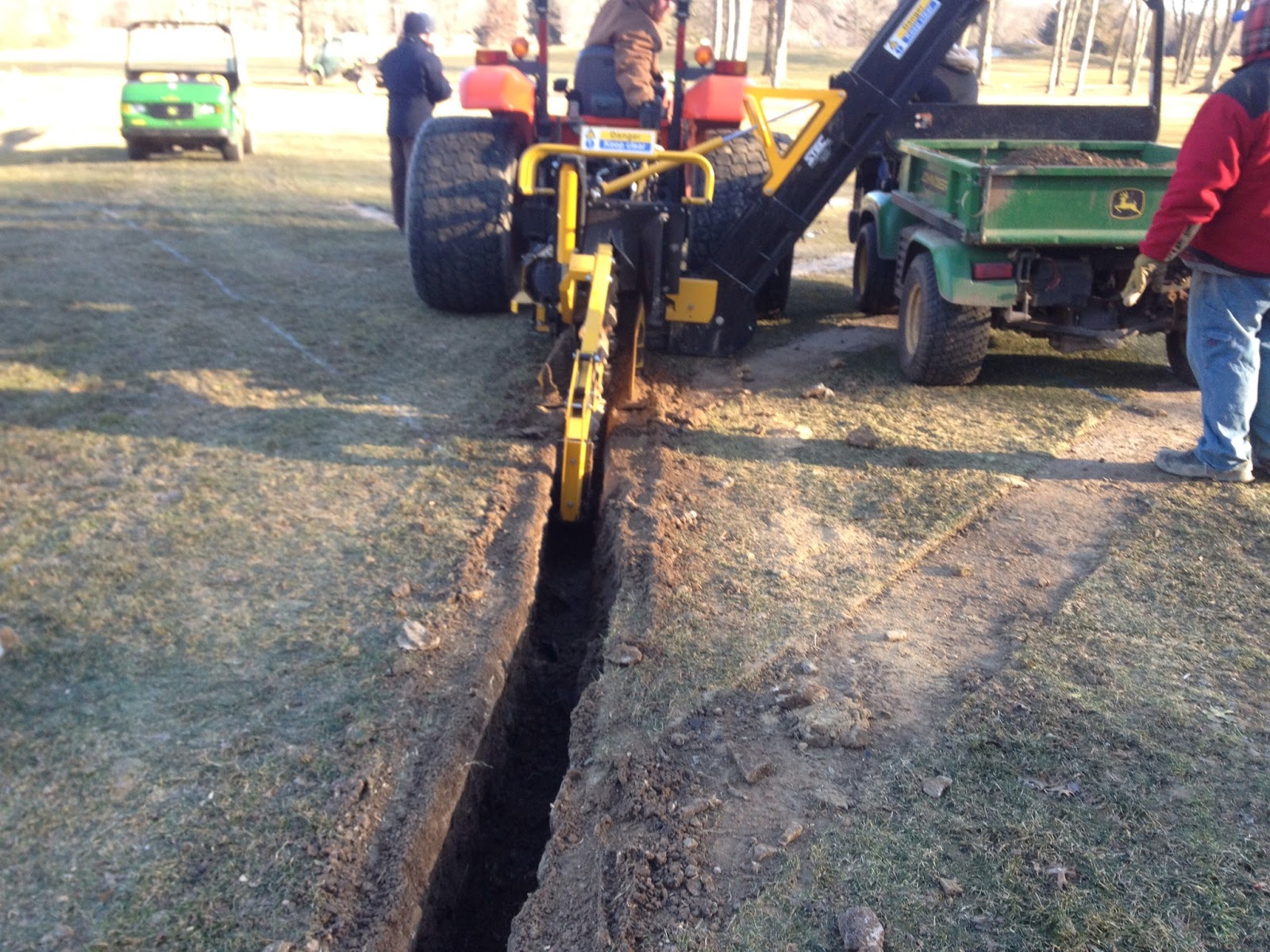 Golf Course Maintenance : Fairway Drainage