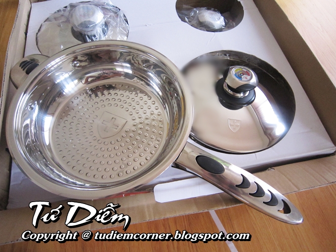 Royalty Line Switzerland Stainless Steel Cookware 16 pieces (RL-16S ...