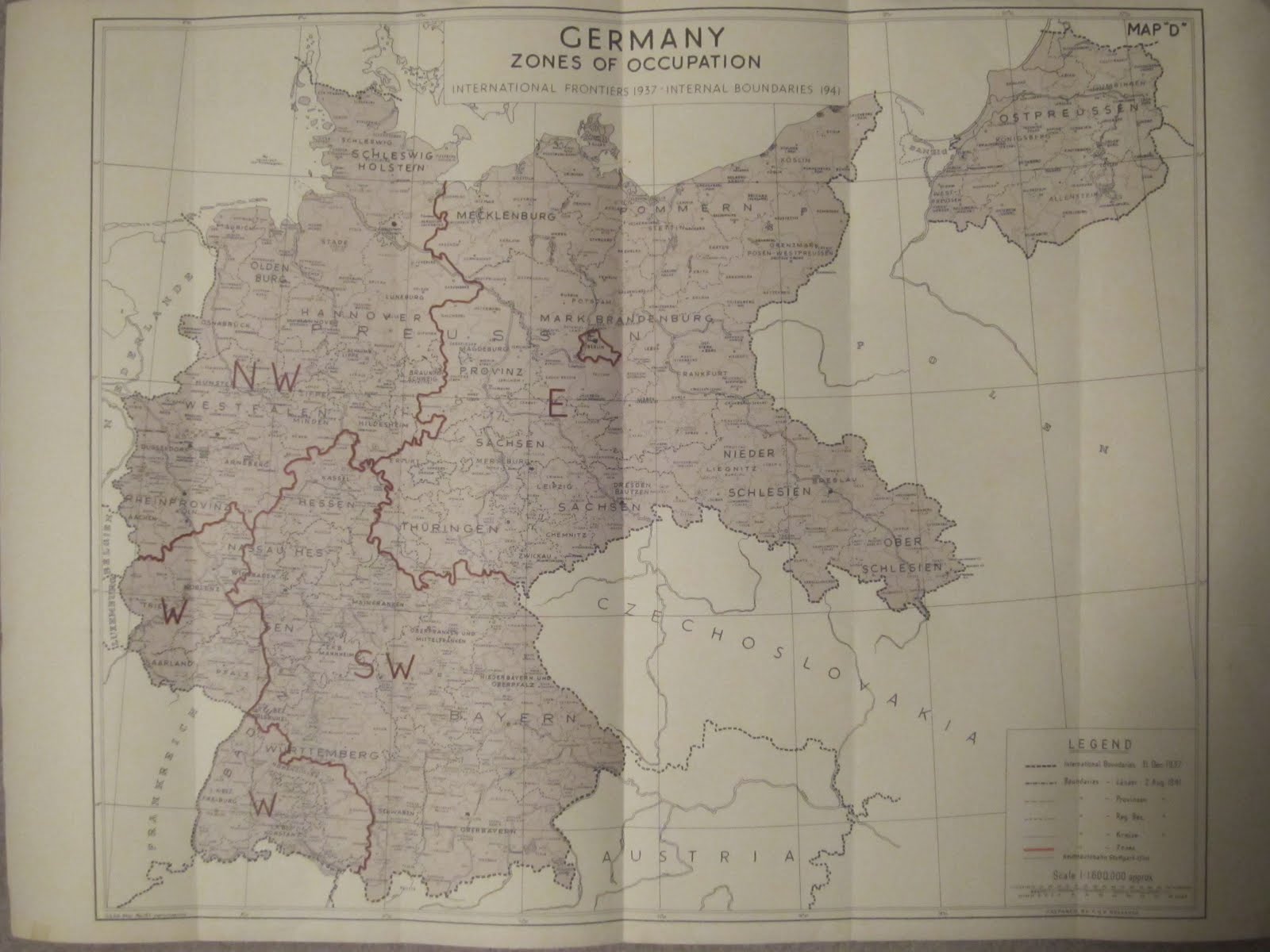 nazi germany occupation map