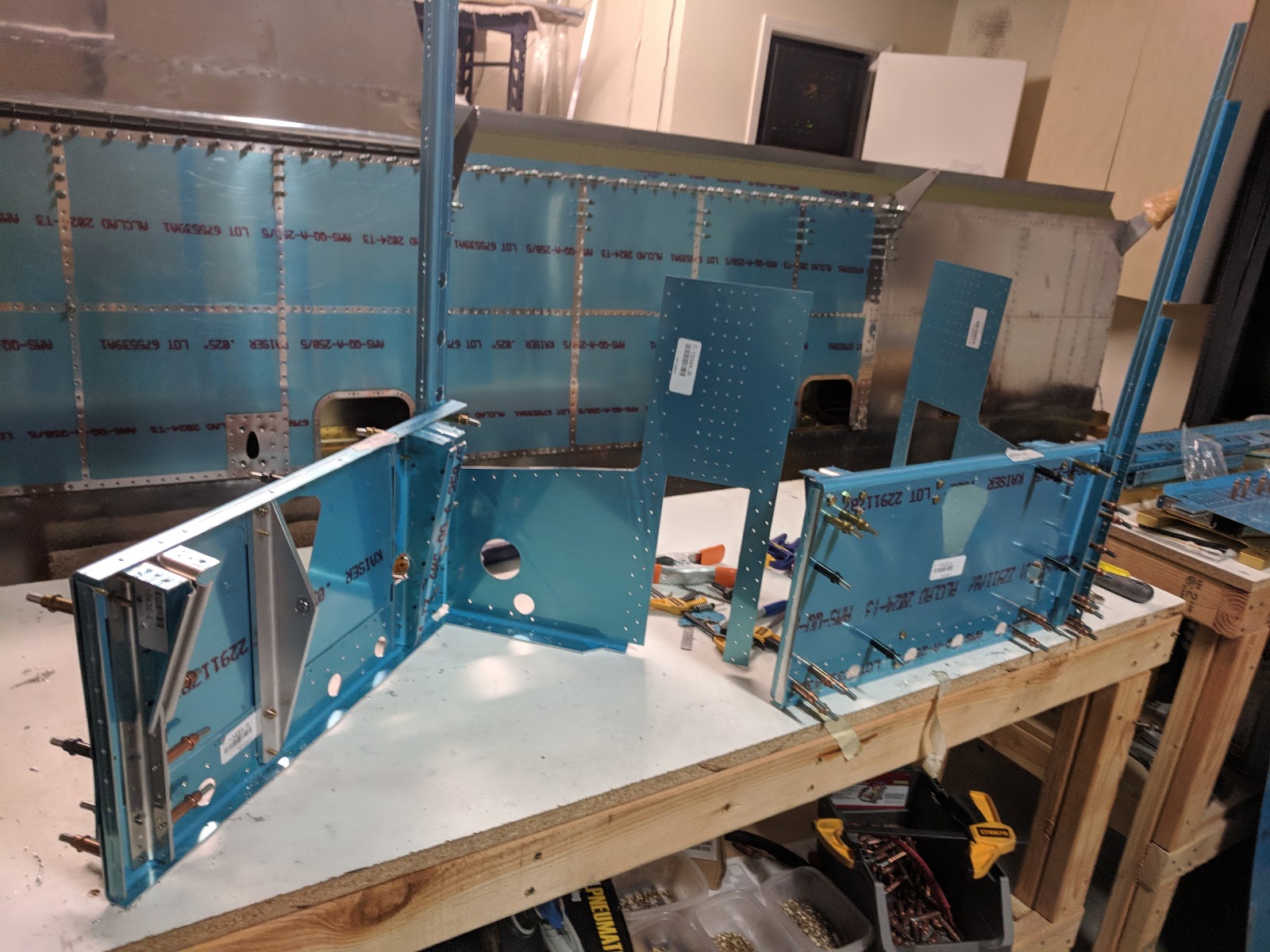 Damazio family's RV-10 project: June 2018