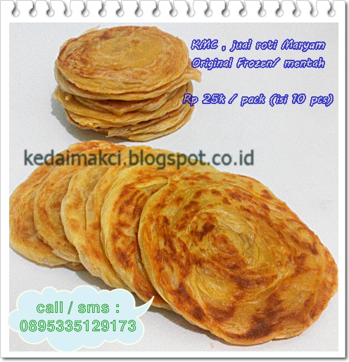Kedai Mak Ci: CARA MEMASAK ROTI MARYAM FROZEN / BEKU