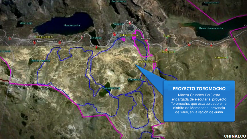 DESARROLLO PERUANO: Toromocho sigue Repuntando y ya está Tercera