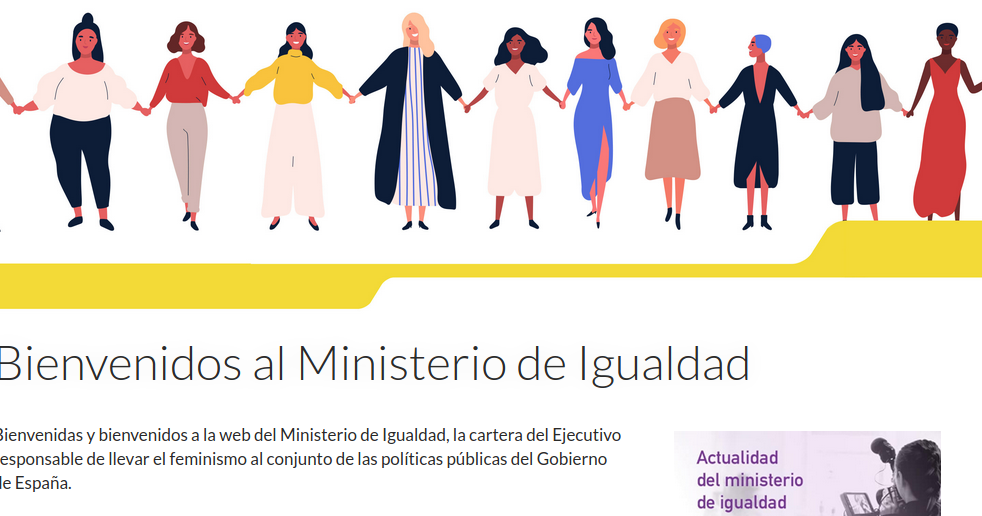 La Actualidad Comentada Ministerio De Igualdad