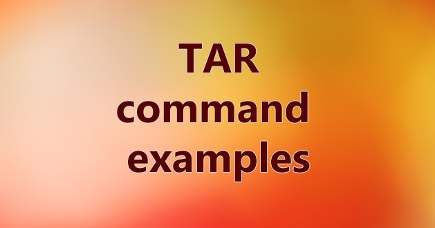 17 useful tar command with practical examples in Linux | LPI Central