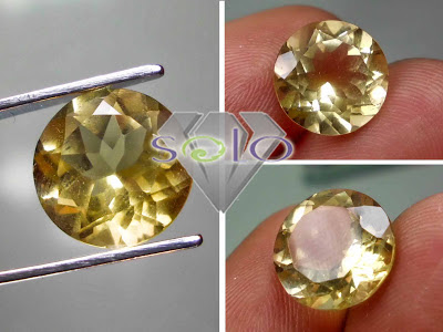 Batu Permata Natural Yellow Citrine - 03 K05 | Batu Moldavite | Toko ...