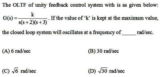 Control System GATE 2022 Routh Hurwitz Satbility Practice problem | Root Locus Control system