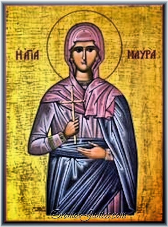 Vidas Santas: Santa Maura de Troyes, Virgen