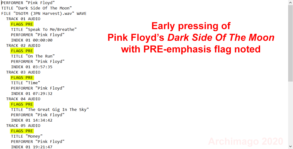 Archimago's Musings: HOW-TO: CD Pre-Emphasis & Using SoX De-Emphasis. (And the decline of ...