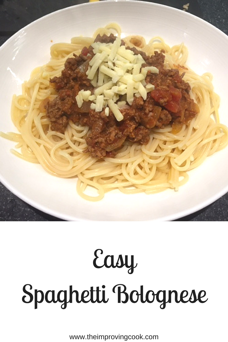 Easy Spaghetti Bolognese