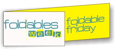 Thinking of Teaching: Foldables Week: Friday Foldables