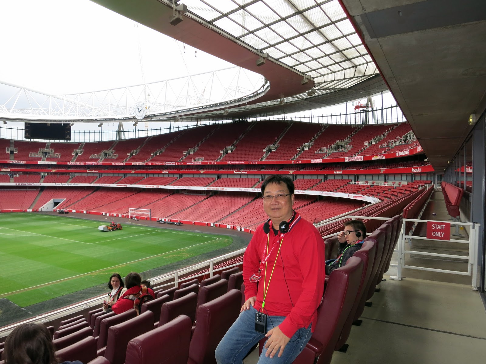 kevwish: Our Emirates Stadium Tour 2013